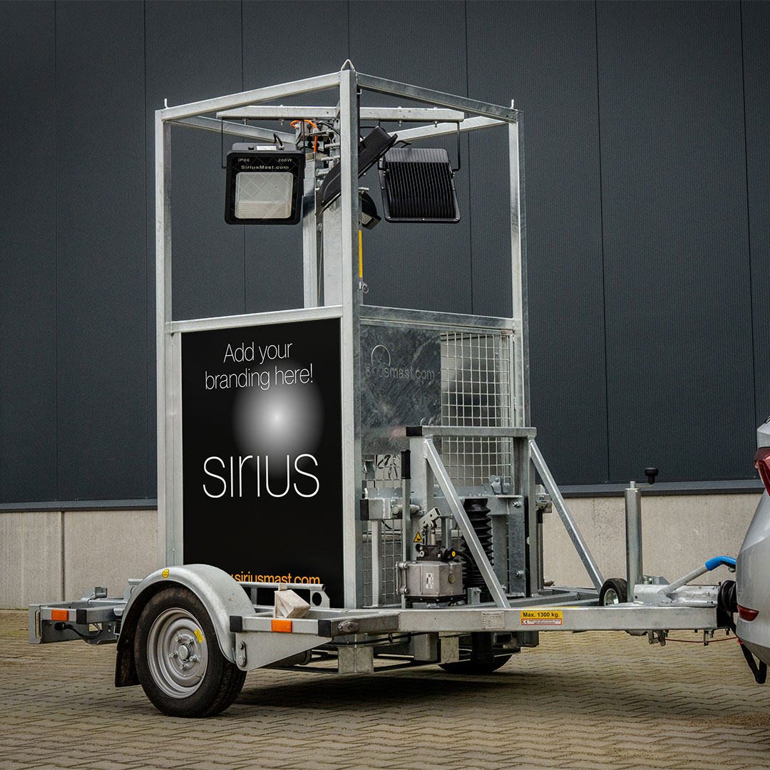 Lichtmast Trailer kopen? - Indutrade